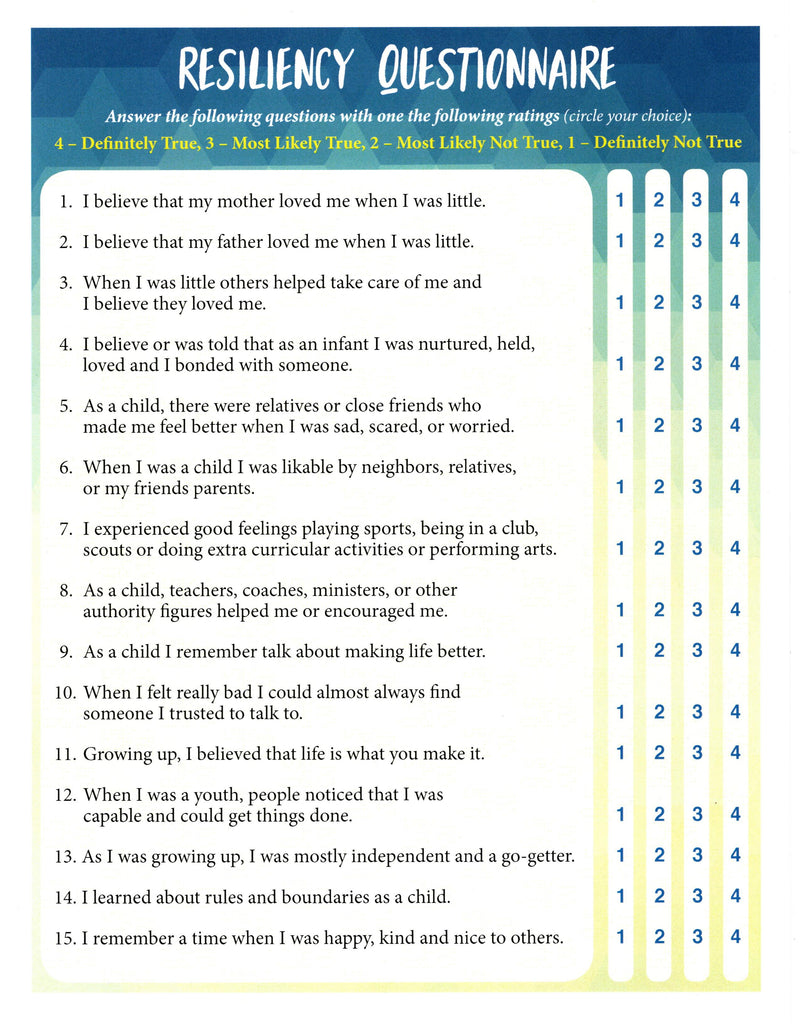 Resiliency Questionnaire – Mentor Books West